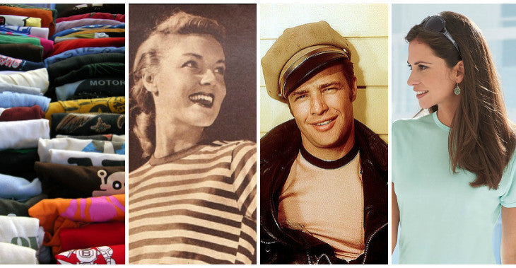 The Evolution of the T-shirt - A History – Rebel Printerz